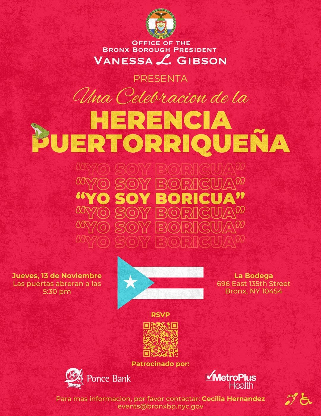 Yo Soy Boricua – Celebración de la Herencia Puertorriqueña | Bronx, NY ...